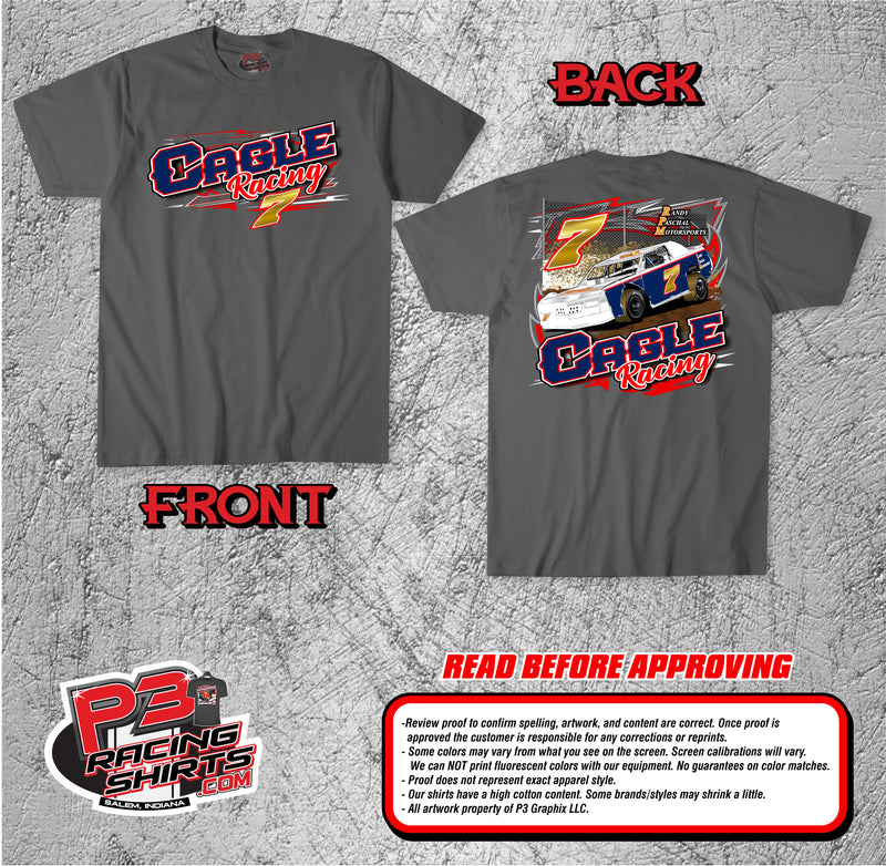 DRV - Cagle Racing 2024 shirt – P3racingshirts