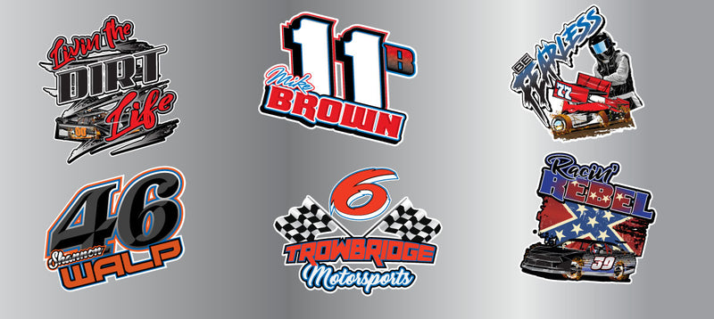 P3- Fan Decals – P3racingshirts